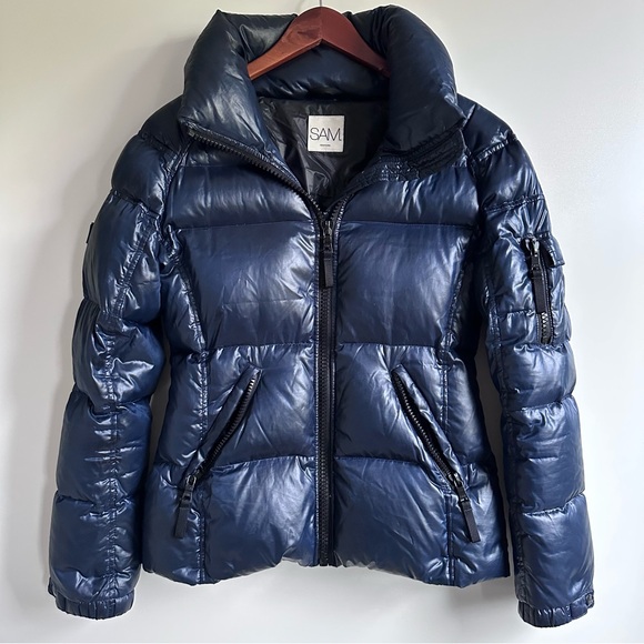 SAM. | Jackets & Coats | Sam Ny Womens Freestyle Puffer Jacket M ...